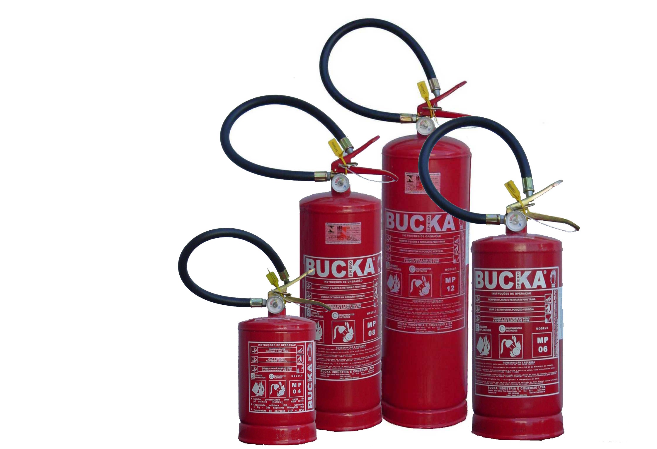 Extintor de Incêndio Portátil Pó Químico ABC | Bucka