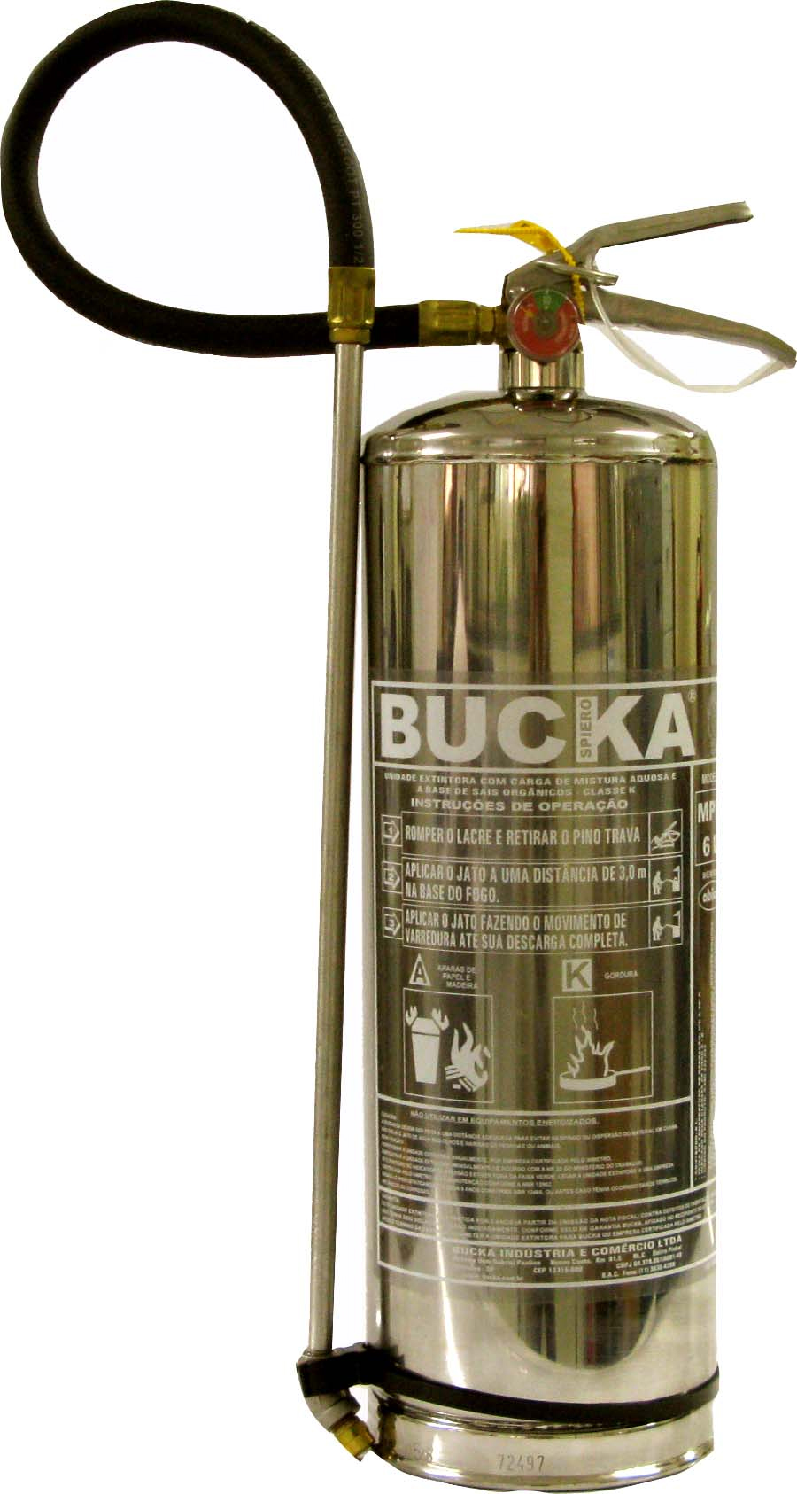 Extintores Classe K e suas principais aplicações | Bucka